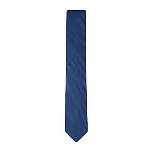 Calvin Klein Men's King Cord II Neck Tie, Navy, One Size