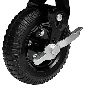 Global Industrial Sheet Rock Drywall Cart 8" No Flat Wheels 2400 Lb. Capacity, 47-1/2"L x 21-1/2"W x 46-1/4"H