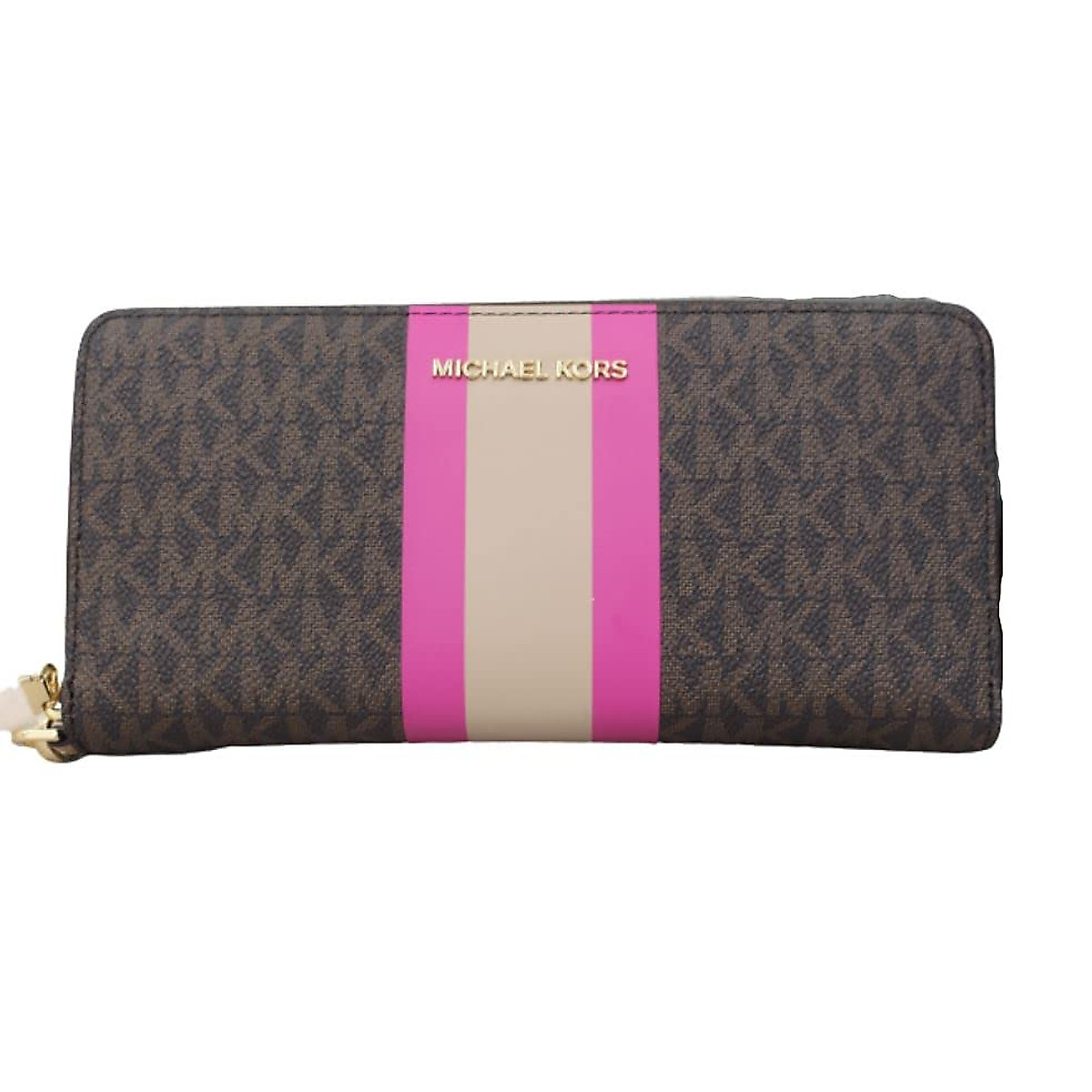 Michael Kors Jet Set Travel Continental One Size (Wild Berry Multi)