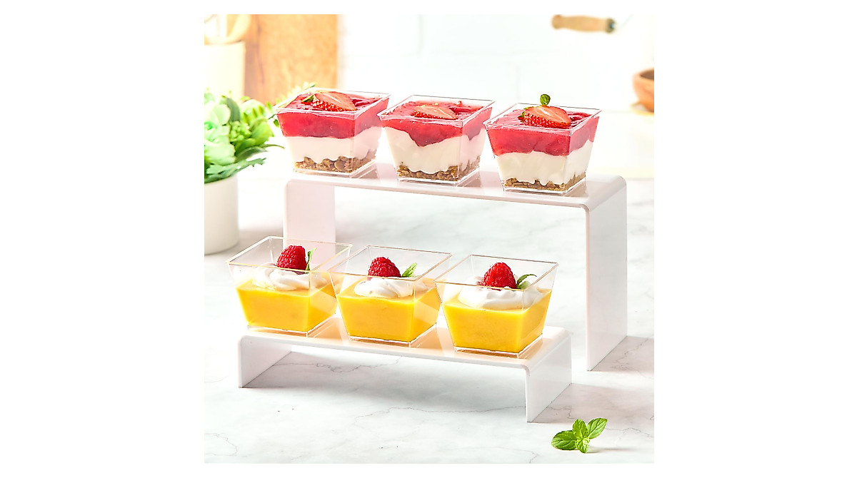 Zezzxu 50 Pack Mini Dessert Cups - Perfect for Parties