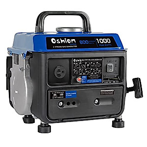 TUFFIOM GG950 Portable Generator, 1000W Gasoline Powered Generator Creat for Camping Back Yard BBQ's and Parties，EPA & CARB Compliant