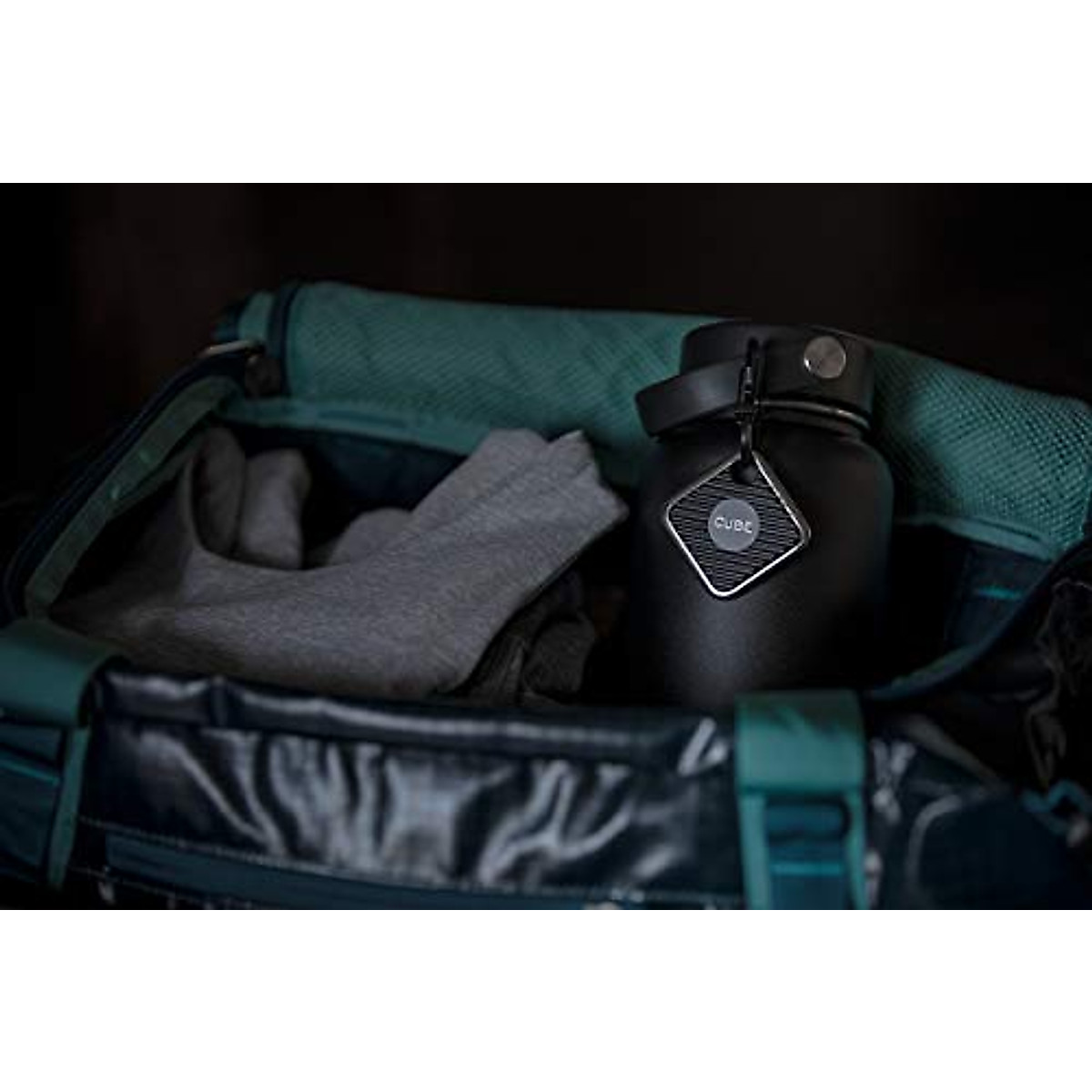 Cube Pro Key Finder Locator Smart Bluetooth Tracker for Kids, Cat, Dog Tracker, Wallet Tracker, Remote Finder, Luggage Tracker Waterproof Tracking Devices + Phone App, Replaceable Battery