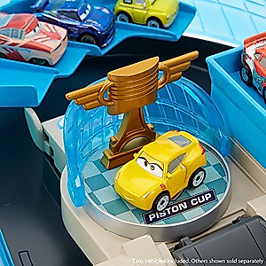 Disney Pixar Cars Mini Racers Rollin' Raceway Playset