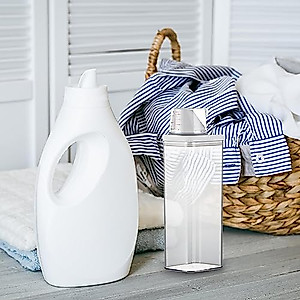 Laundry Detergent Dispenser, Washing Powder Clear Bottles, Laundry Room Washing Powder Bottles, Large Capacity Empty Laundry Refill Bottles, Storage Containers for Soap Detergents Washing Powder