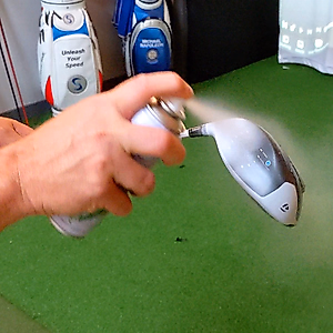 Strike Spray Golf Club Impact Spray - 3 Pack - Swing Impact Golf Training Aid, Golf's #1 Impact Spray for Club Face, Dries Quickly, Comes Off Easy, Instant Shot Feedback on Club Face