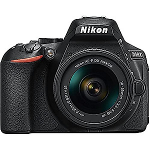 Nikon D5600 DSLR Camera with 18-55mm Lens (1576) + Camera Bag + Wide Angle Lens + 55mm UV Filter + 6-Piece Multi-Coated Graduated Filter Kit + SanDisk 32GB Ultra Memory Card + More