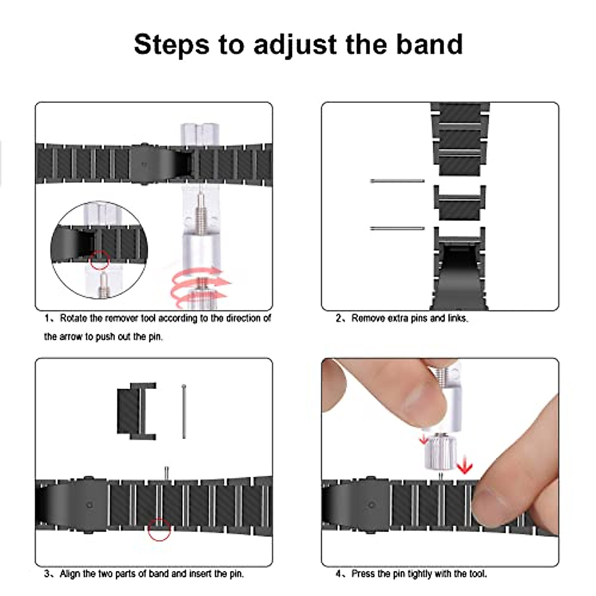 iiteeology Carbon Band Compatible with Apple Watch 49mm 45mm 44mm 42mm, Upgraded Light Genuine Carbon Fiber Band with Stainless Steel Clasp for Men, Black