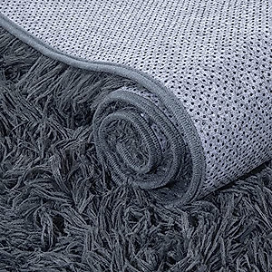 HOMBYS Soft Area Rug for Living Room 8x10 Feet, Fluffy 2.4" Plush Indoor Carpets for Kids Girls Bedroom Nursery, Ultra Large Shaggy Furry Home Decor