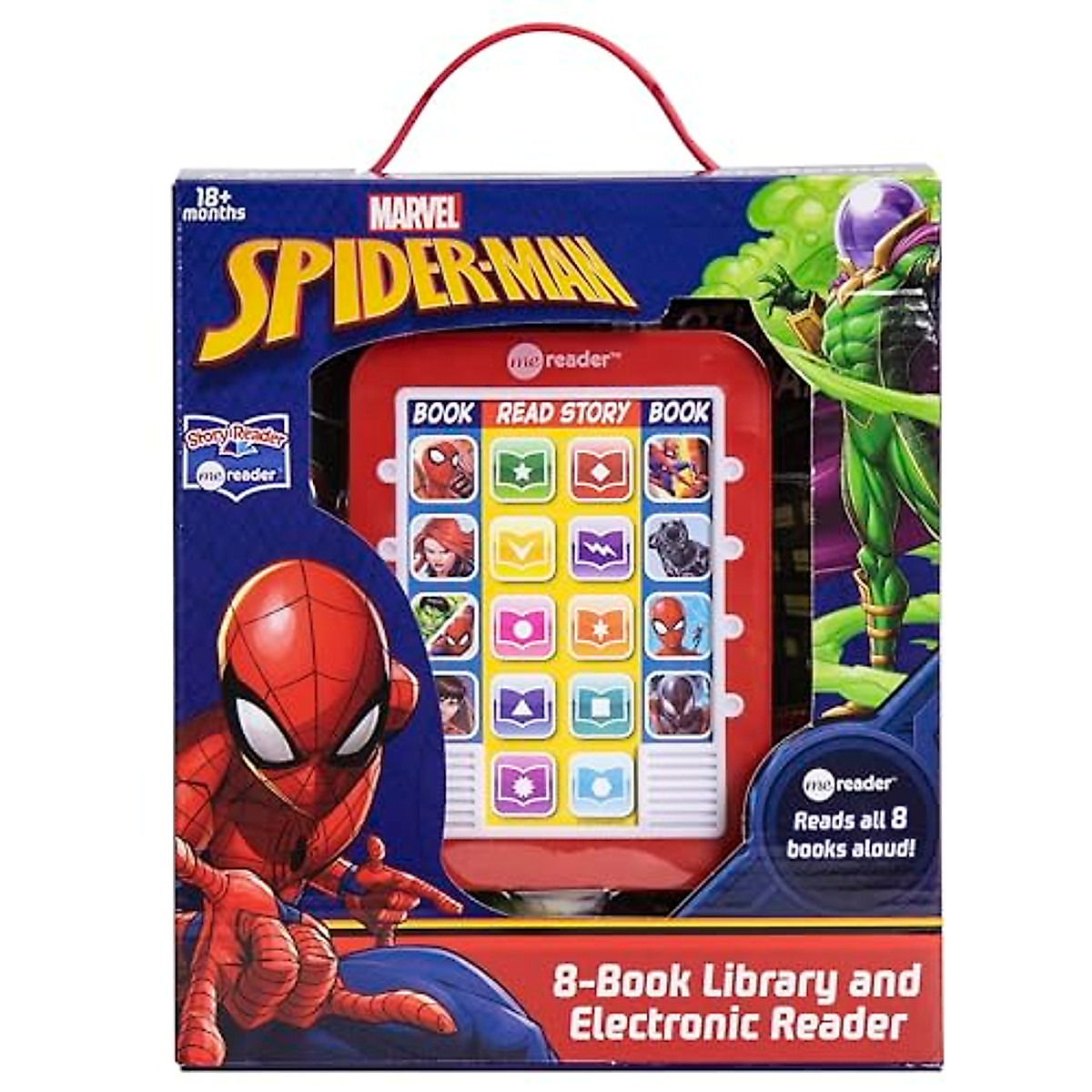 Marvel - Spider-man Me Reader Electronic Reader and 8 Sound Book Library - PI Kids