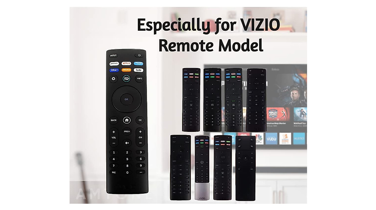 Vizio Replacement Remote Amtone Xrt140 W Netflix Disney