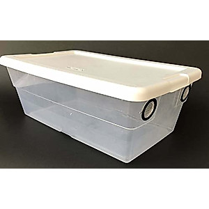 Vented Vivarium Enclosure 6 Quart Terrarium Container 6 Quart for Reptiles Isopods