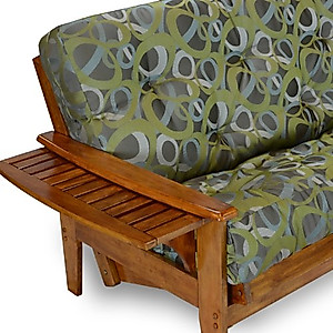 Nirvana Futons Eastridge Futon Frame - Full Size (Frame Only), Solid Hardwood