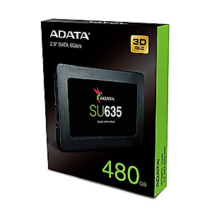 ADATA SU635 480GB 3D-NAND SATA 2.5 inch Internal SSD (ASU635SS-480GQ-R)