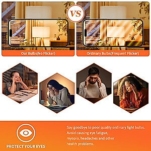 Usoway 40 Watt T10 Clear Tubular Incandescent Light Bulb, E26 Medium Base,2700K Soft White,280 Lumens,Showcase lamp. (6)