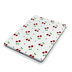Cute Berry Cherry Fruit case Compatible with iPad Mini Air Pro 7.9 8.3 9.7 10.2 10.9 11 12.9 inch Pattern Cover New 2022 2021 Trifold Stand 3 4 5 6 7 8 9 Generation 416 (9.7" 5/6 gen)