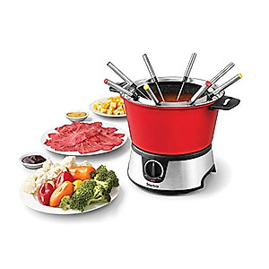 Starfrit 024704-002-0000 The Rock Electric Fondue, 1,500 Watts, Black