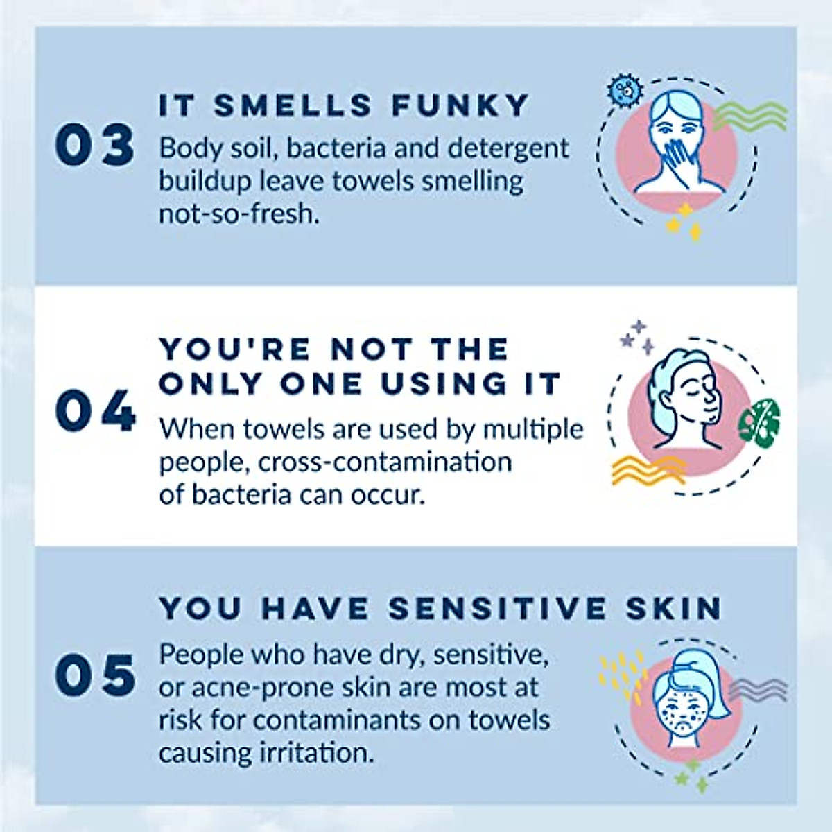 Clean Skin Club Clean Towels, 100% Biobased Dermatologist Face Towel, Disposable Face Towelette, Facial Washcloth, Makeup Remover Dry Wipes, Ultra Soft, 25 count, 1 pack