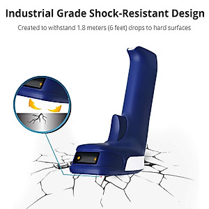 ScanAvenger 1D and 2D Portable Wireless Bluetooth Barcode Scanner: 3-in-1 - Cordless, Rechargeable Scan Gun for Inventory Management - Wireless, Handheld, USB Bar Code/QR Code Reader - Hand Scanner