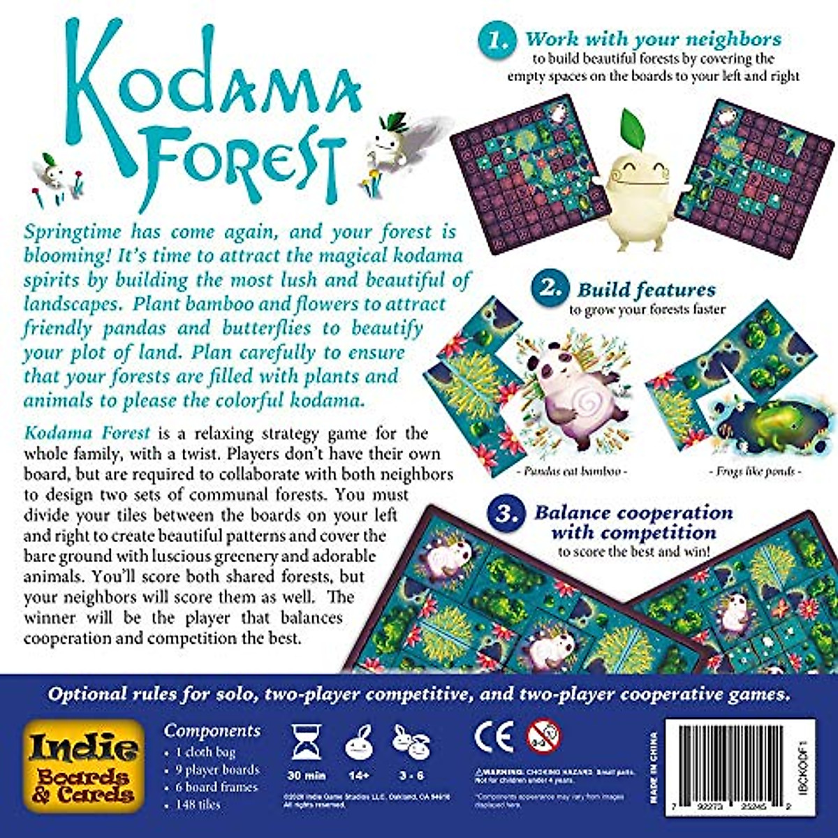 Indie Boards and Cards Kodama Forest , Blue