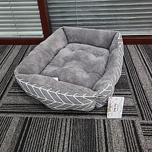 JIAYLivin Pet Bed, Ultimate Comfort for Your Furry Friend, Luxuriously Soft and Cozy Pet Bed