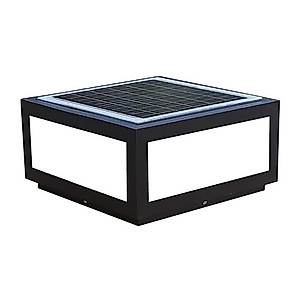 KLFJFD Solar Lights Outdoor,Modern Waterproof Villa Garden Gate Lights,Aluminum Lamp Body,Waterproof and Rustproof,for Home Garden