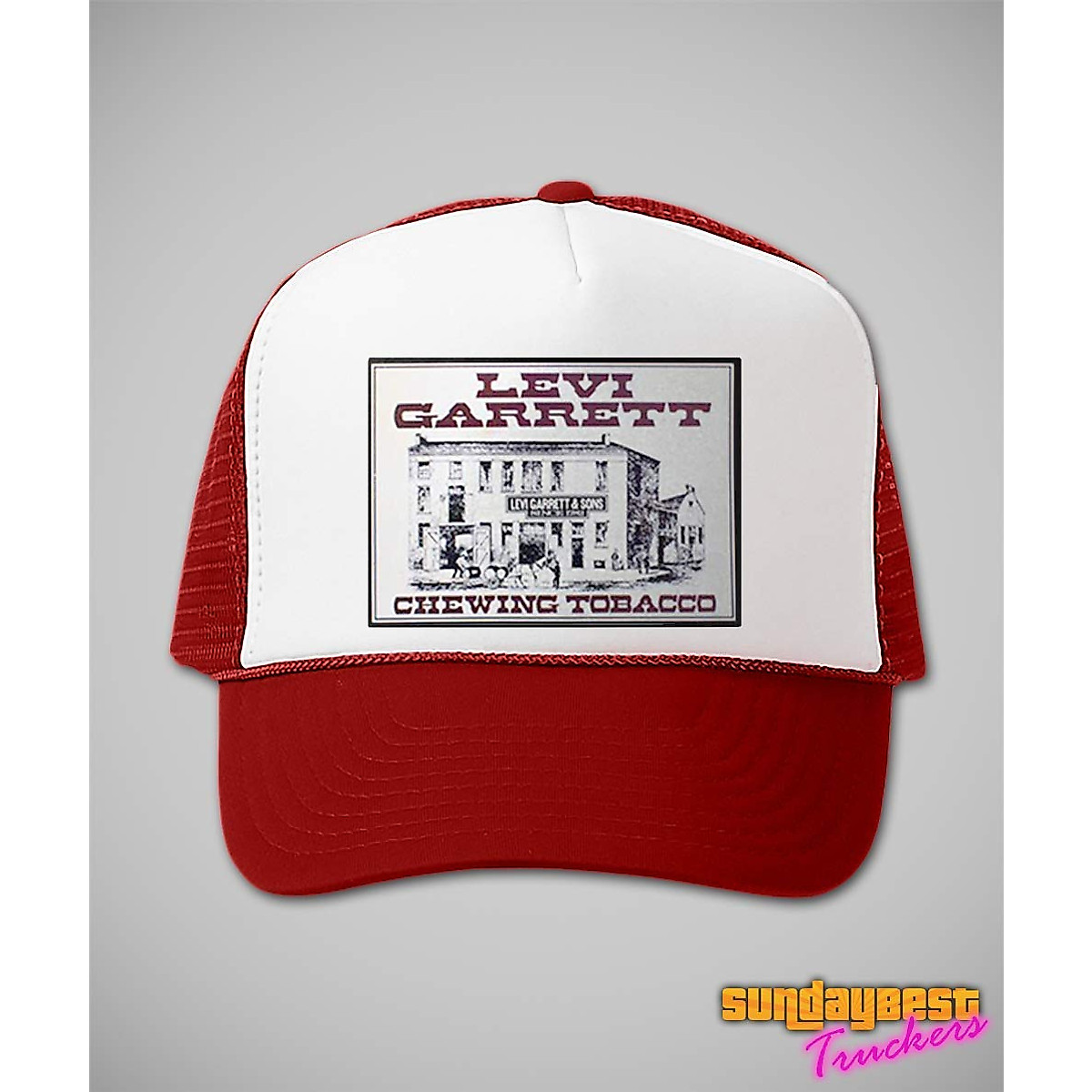 Retro Levi Garrett Hat - classic 70s chewing trucker cap, 1970s Vintage Style snapback, fathers day gift