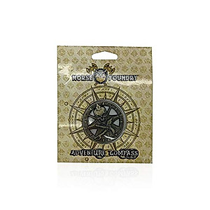 Norse Foundry Metal Pirate Compass 45mm RPG Adventure Compass