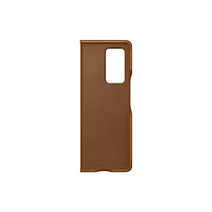 Samsung Galaxy Z Fold 2 5G Leather Case , Brown (US Version)