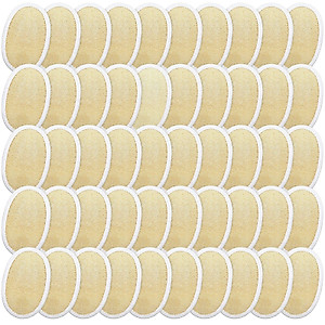 50 Pieces Exfoliating Loofah Pad Body Scrubber Bath Shower Loofah Sponge Pad Natural Exfoliating Scrubber Luffa Brush Close to Skin for Men Women Shower Bath and Spa