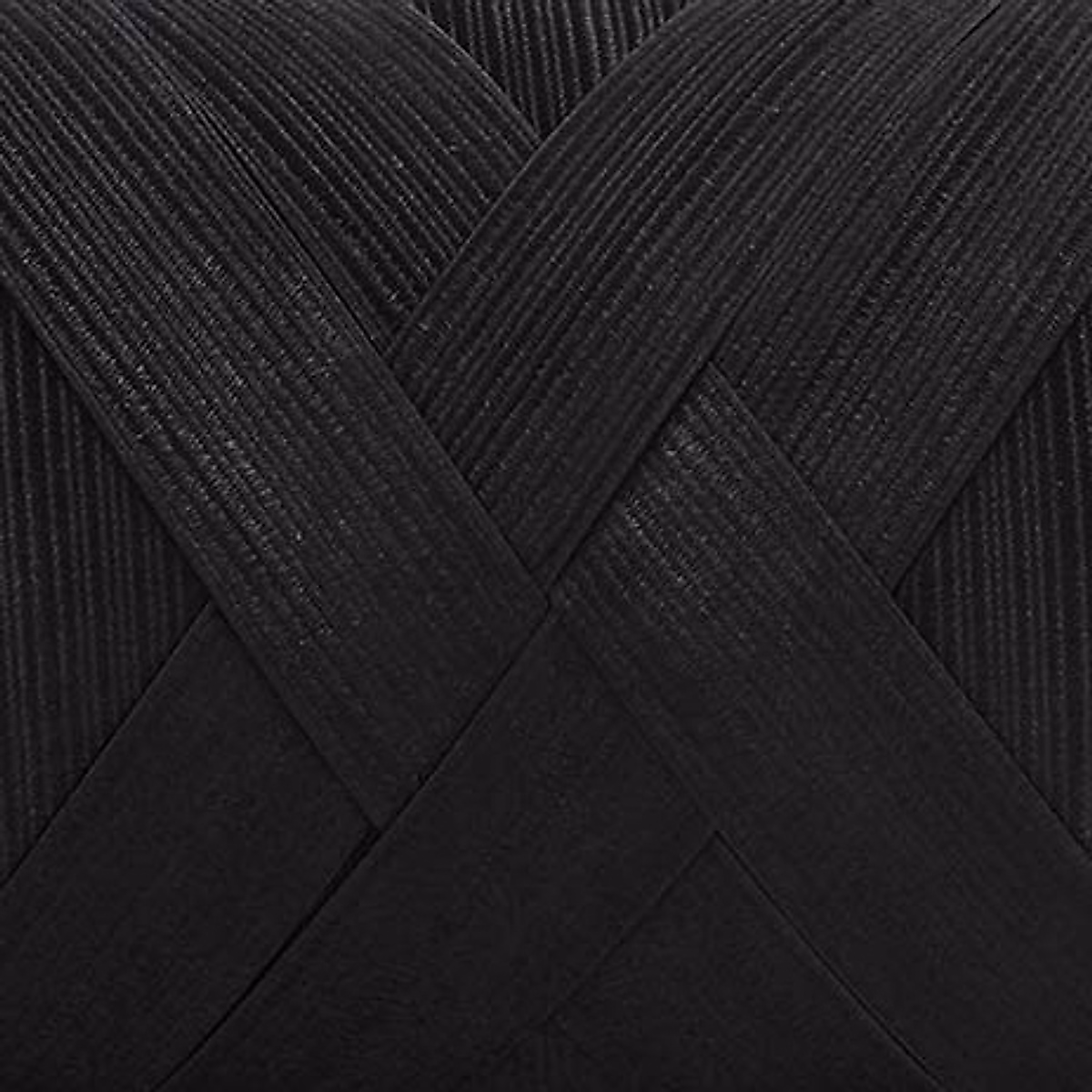 BAGLAMOR Women's Evening Handbags Elegant Tassel Bag Clutch Purse for Bride Wedding Prom Night Out Party, Black