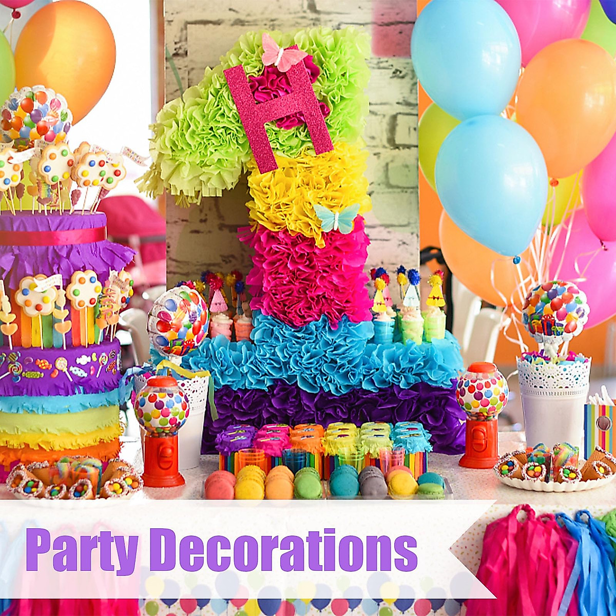 Shindel 120 Sheets Colorful Tissue Paper, Tissue Paper Bulk 20x14 Inch Gift Wrapping Paper for DIY Crafts Gift Box Wrapping 20 Colors