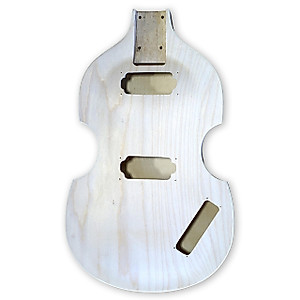 BexGears DIY Electric Violin Bass Guitar Kits SVL Style Electric Bass Guitar Kits Basswood Body Maple neck