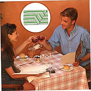 CORHAD Sheet Sewing Patchwork Stocking Christmas Printed Elk Green Quarters Linen Supplies with Art Scrap Bundles Wreath Reindeer DIY Pattern Fabric Bag Apron Bundle Quilting Doll Precut