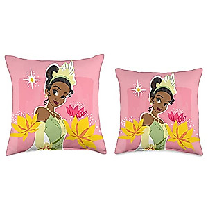 Disney Princess Tiana Pink Throw Pillow, 18x18, Multicolor