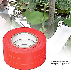 Anti-aging Tape, Safe and Non-toxic Garden Tape, for Garden Tomato(red)