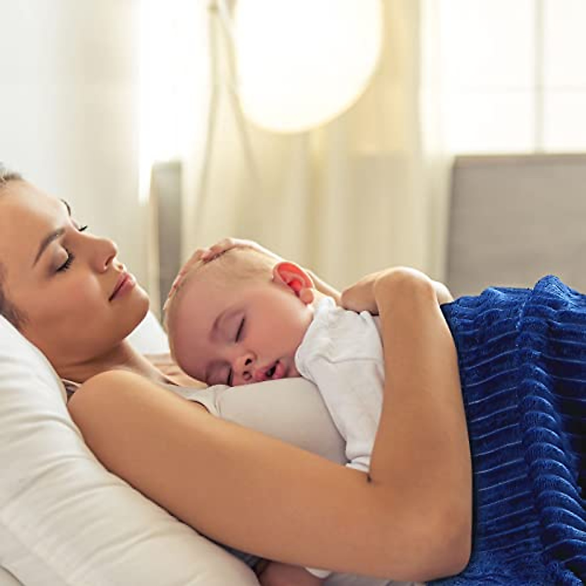 Reginary 8 Pcs Flannel Fuzzy Baby Blankets 30 x 40 Inches Toddler Blanket Newborn Blankets Soft Warm Infant Receiving Blanket for Girls Boys Gifts Cot Stroller Crib Nap Sofa Outdoor, 8 Colors