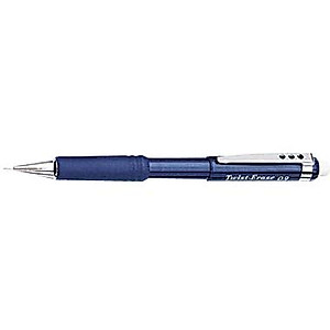 Pentel Automatic Pencil with Twist Eraser, 0.9 mm, Blue (PENQE519C)