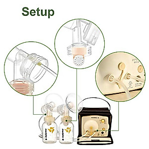 Maymom Pump kit Compatible with Medela Pump in Style Advanced; Replacement to Medela Pump Parts