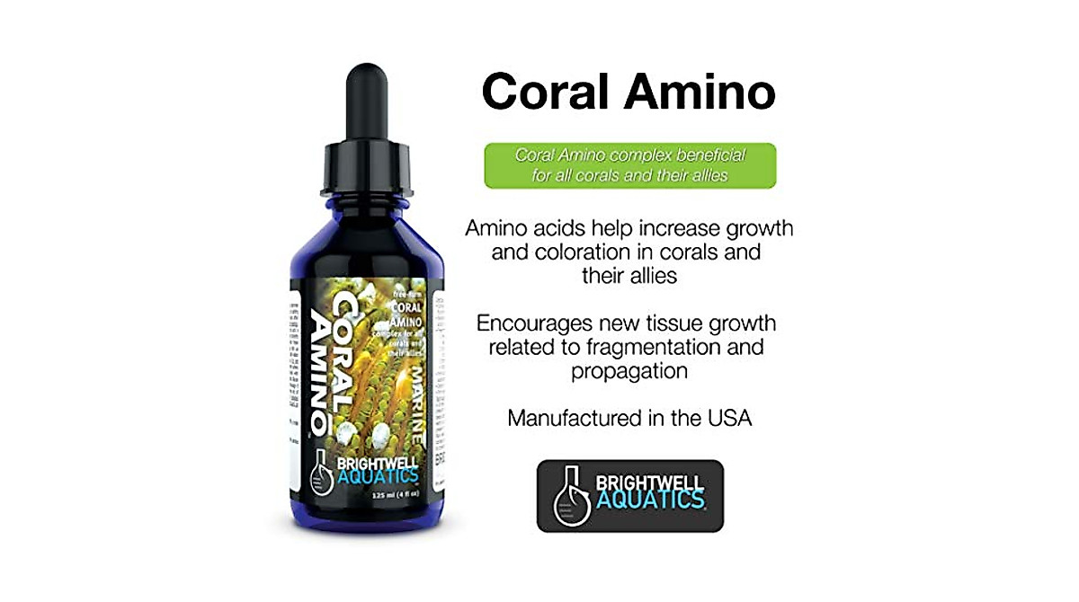 Brightwell Aquatics CoralAmino for Coral Growth & Color