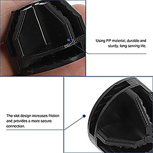 BESPORTBLE Wire Cube Connectors, 20Pcs Wire Grid Cube Organizer Connector Storage Shelving Connectors PP Closet Buckles for Home DIY Wire Cube Storage Unit (3. 1X2. 5X2. 3cm)