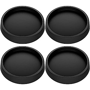 Furniture Coasters,Caster Cups,Furniture Leg Protectors 2.5 Inch 4pcs Rubber Pads no Slip for Hardwood Floors