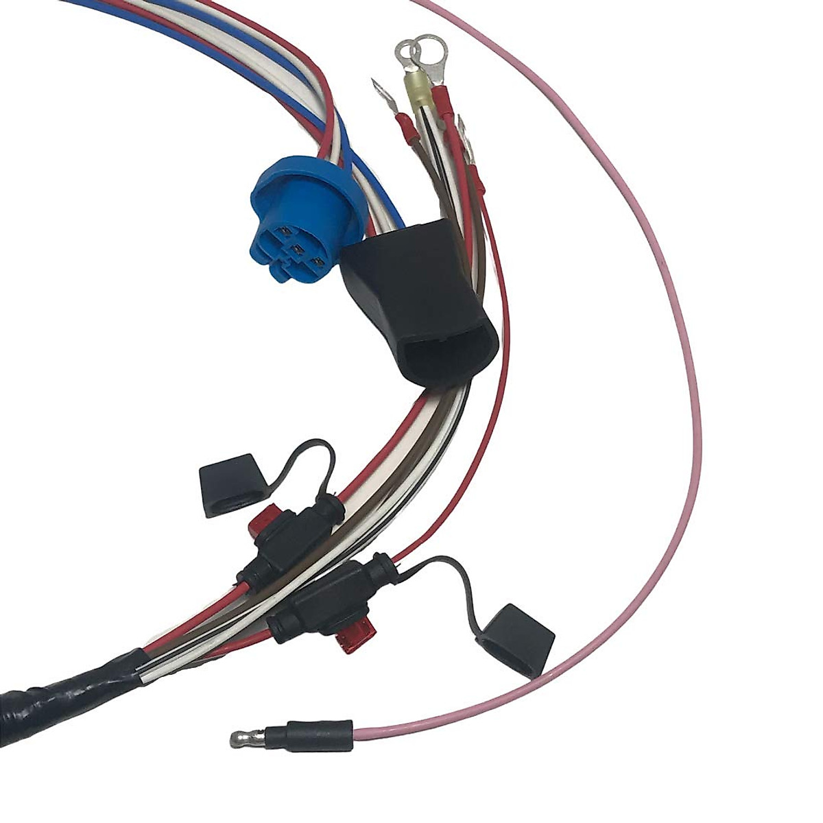 Boss Snow Plow Vehicle Side 13-Pin Wiring Harness 2008+ 5 Relay Main Truck Side MSC08001