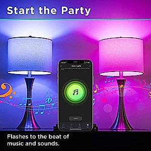 iHome Spectra Smart Multicolor Light Bulb, A21 Tunable Dimmable Ultra-Bright Color Bulb, 1600 Lumens, 15W, 100W Equivalent, WiFi Smart Bulb, Compatible with Alexa and Google Home, 2 Pack