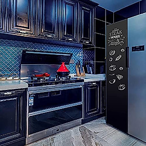 Chalkboard Wall Sticker Blackboard Decor PVC Self Adhesive DIY Removable Reusable Erasable Wallpaper for Door Fridge