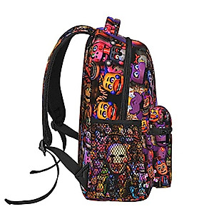 WILADU Leisure Travel Bag Work Backpacks Five Horror Nights Video At Game Freddy'S Backpack Lightweight Shoulder Bag Cool Laptop Backpack Classical Basic Briefcase Laptop Bag