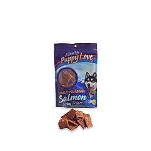 Alaska Puppy Love Wild Alaskan Salmon Jerky 3oz