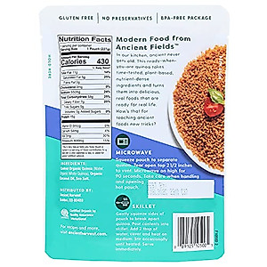 Ancient Harvest, Quinoa Sea Salt Organic Micro, 8 oz