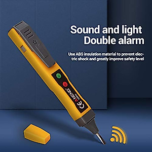 YIFEIJIAO,AC Voltage Detector Pen Non-Contact Inductive AC/DC Voltage Tester w Sound Light