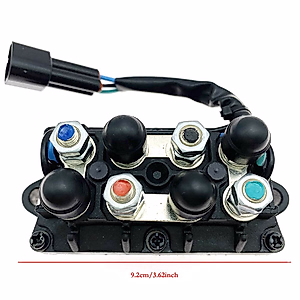 Power Tilt Trim Solenoid Relay 61A-81950-01-00 61A-81950-00-00 for Yamaha Outboard F25 F40 F50 F60 F70 F75 F90 F150 F225 F250 HP, 25-250 HP