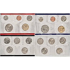 2001 United States Mint Uncirculated Coin Set (U01) in Original Government Packaging